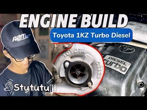Build Engine Toyota 1KZ Turbo Diesel - YouTube