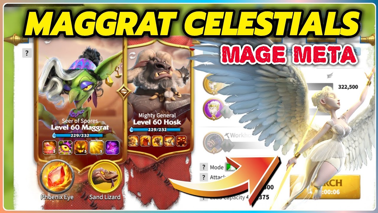 call of dragons - Maggrat Hosk celestials Guide & Testing | new mage ...