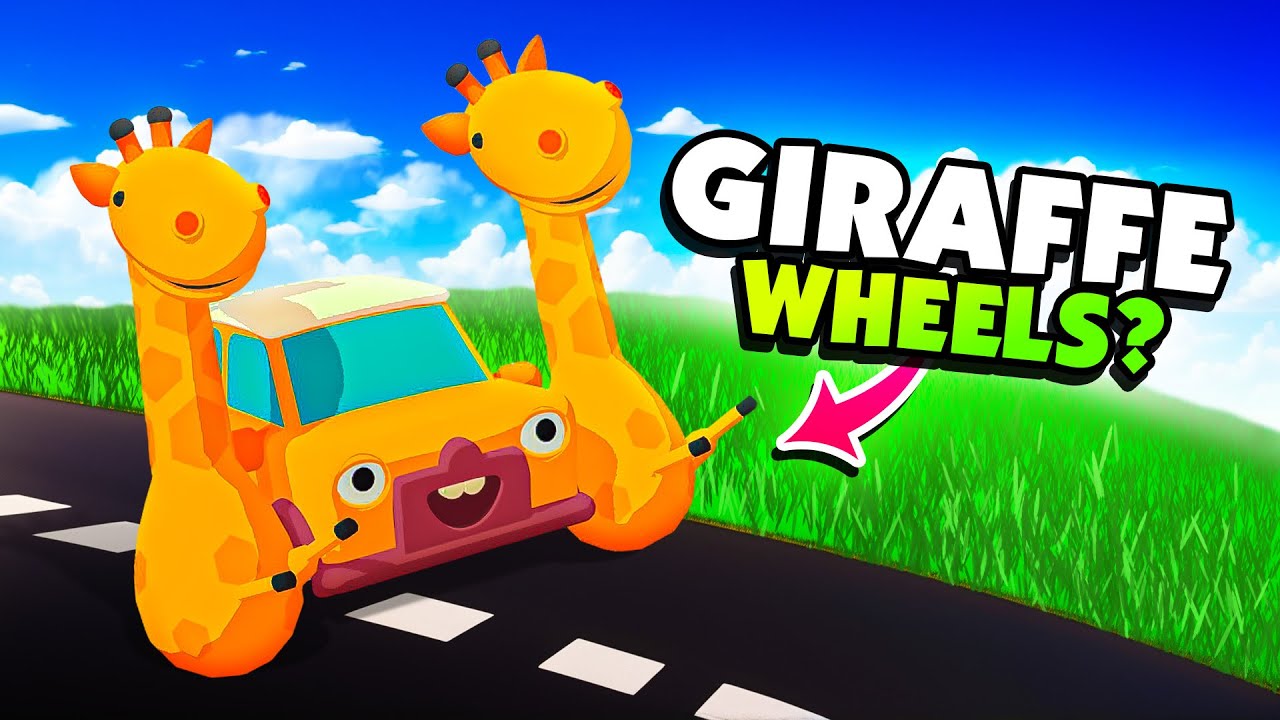 I Became a CAR With GIRAFFE Wheels In What the Car! - YouTube