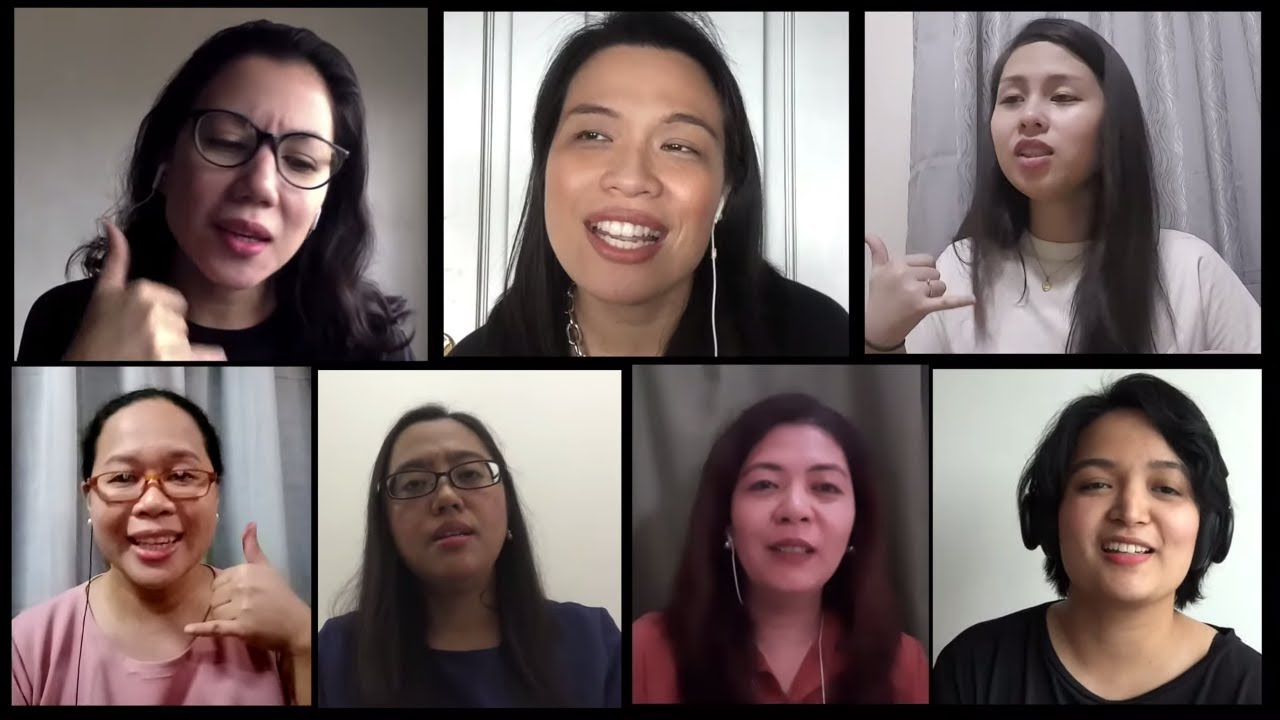 LEAN ON ME- informal virtual choir - YouTube