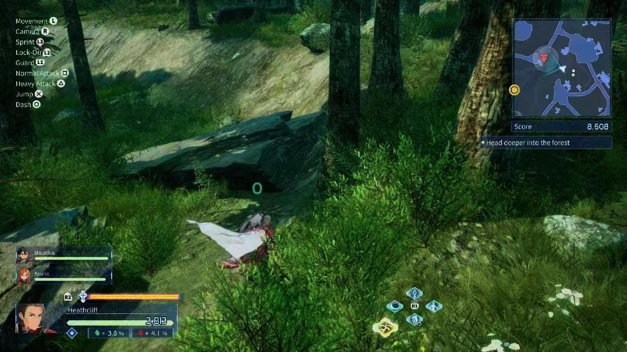 SAO FD Ch 2 Quest 1 Hidden Boss - YouTube