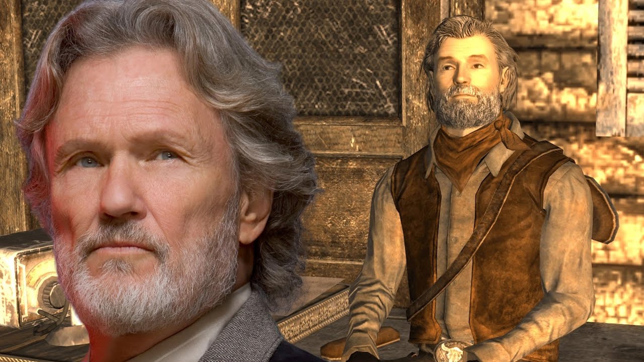 R.I.P Kris Kristofferson The Voice Of Chief Hanlon in Fallout New Vegas ...