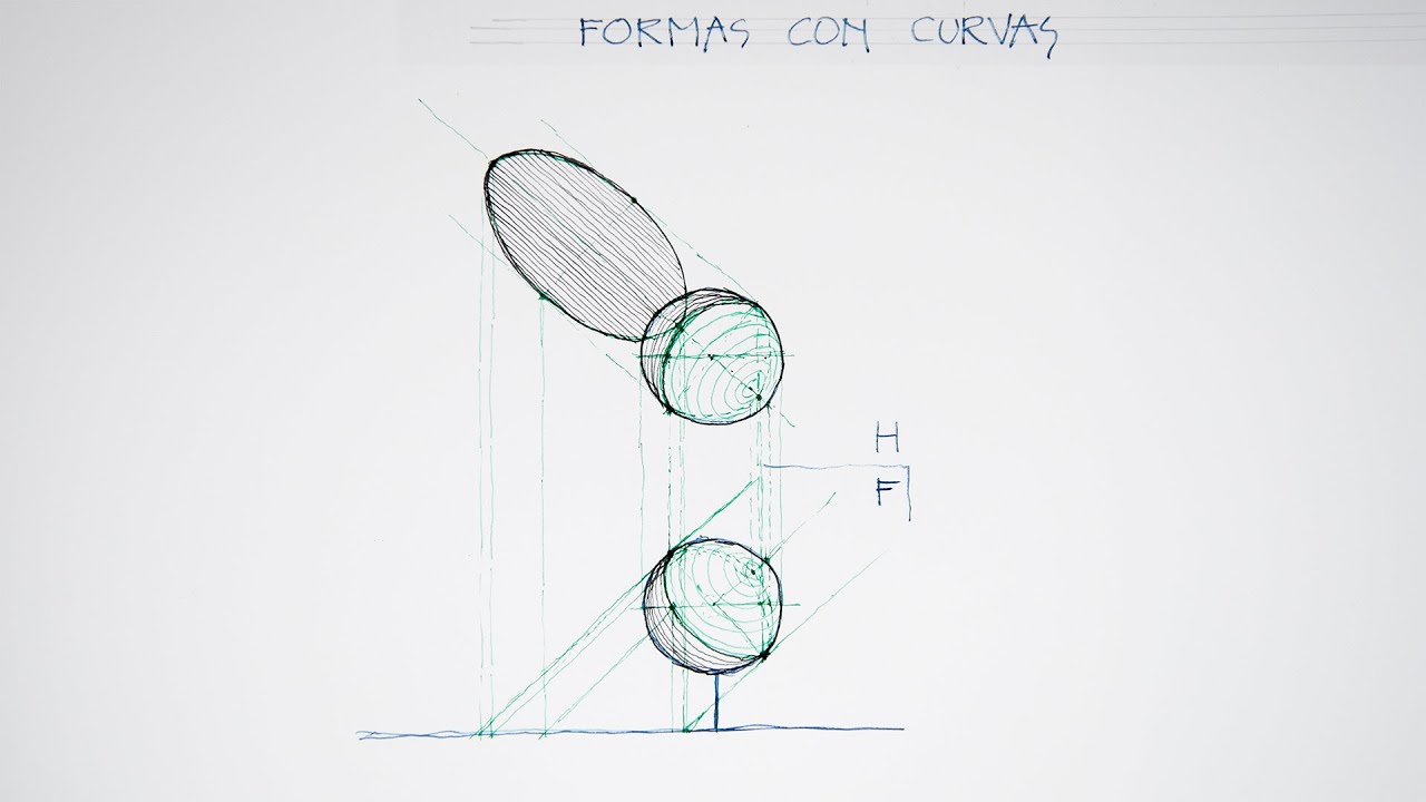 Dibujo de sombras. Noción general de su trazado geométrico - YouTube