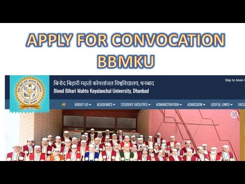 HOW TO FILL BBMKU SECOND CONVOCATION FORM #bbmku #convocation2023 - YouTube
