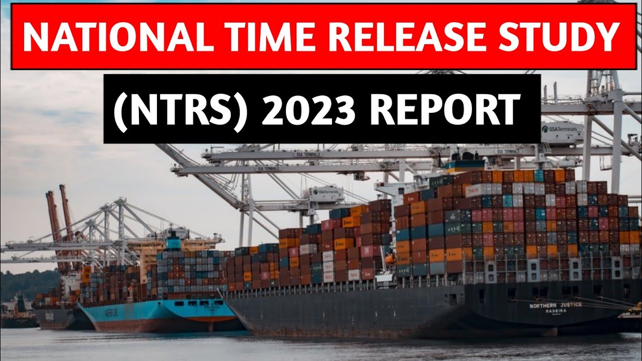CBIC Releases National Time Release Study (NTRS) 2023 Report l Hindi ...