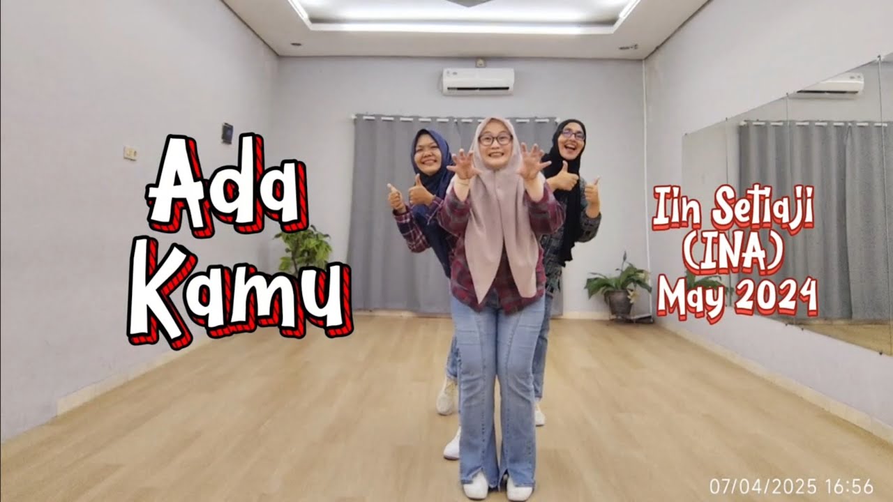 ADA KAMU Line Dance ll Iin Setiaji (INA) ll May 2024 ll CASSANDRA (DKI ...