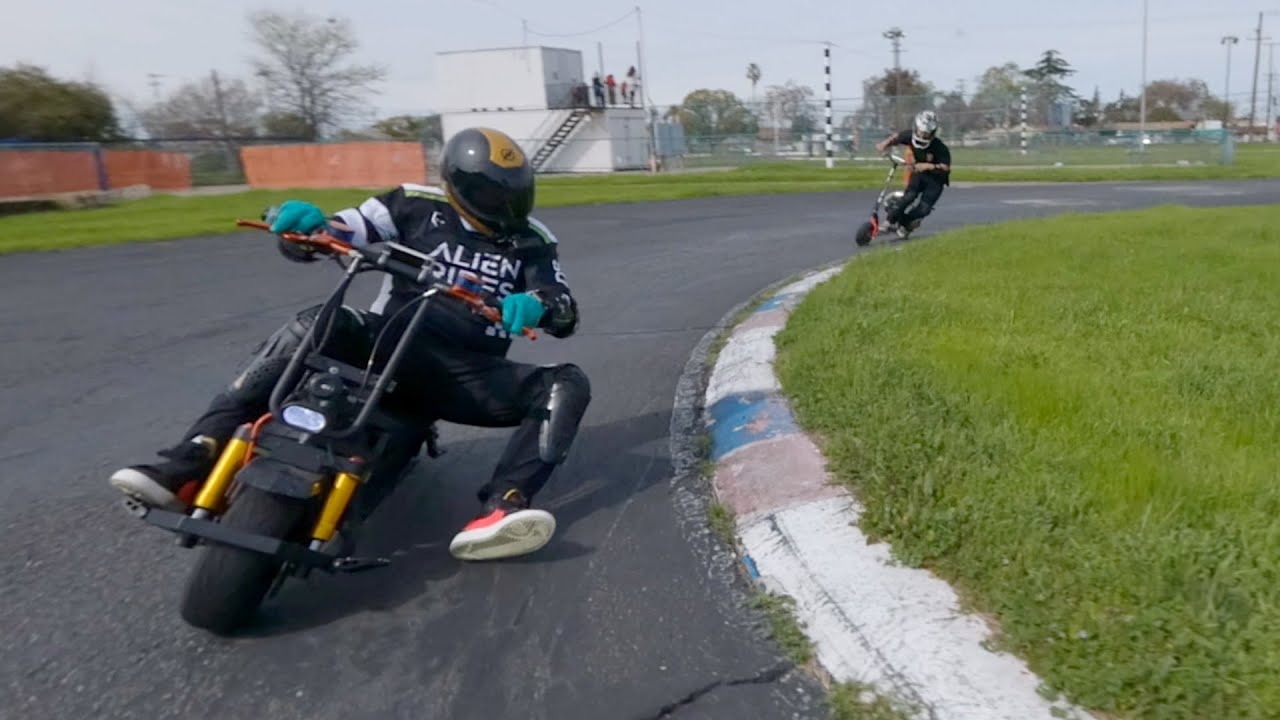 PEVs vs Goped Race Week at Little Stockton 99 - YouTube