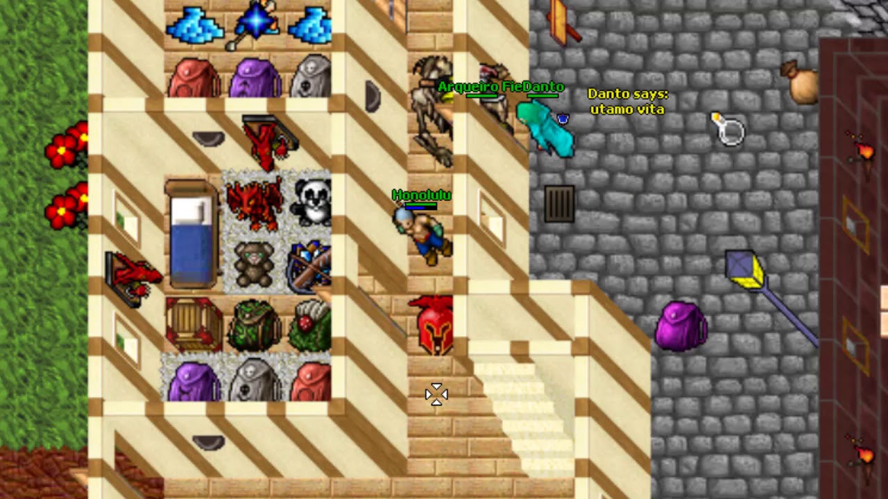 pushmaster? Nostalrius Tibia 7.4 - YouTube