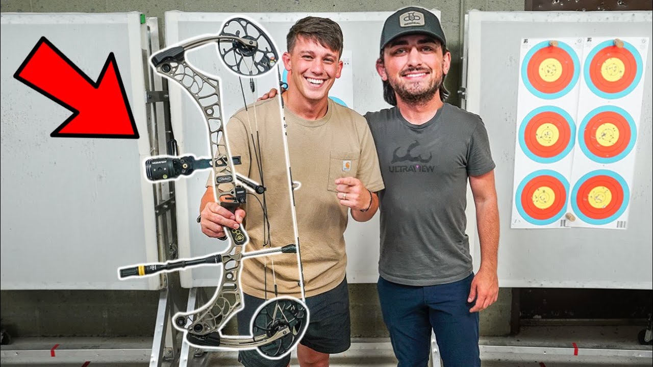 CHRIS BEE built My NEW HUNTING BOW!! (my gear for bow hunting) - YouTube