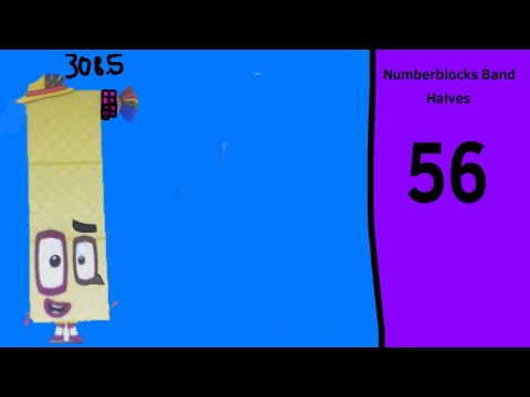 Numberblocks Band Halves 56 (Catching Up to Season 7!) - YouTube