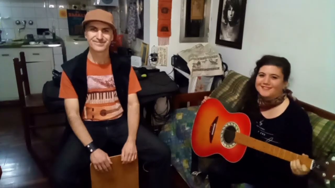 Nuestra versión de La bestia pop - Daniela y Mauricio. - YouTube