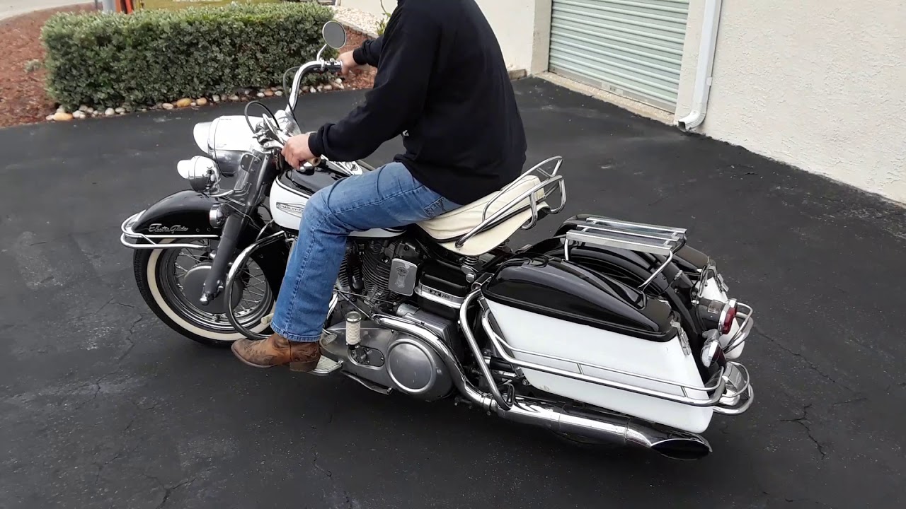 1967 Harley-Davidson FLH - YouTube