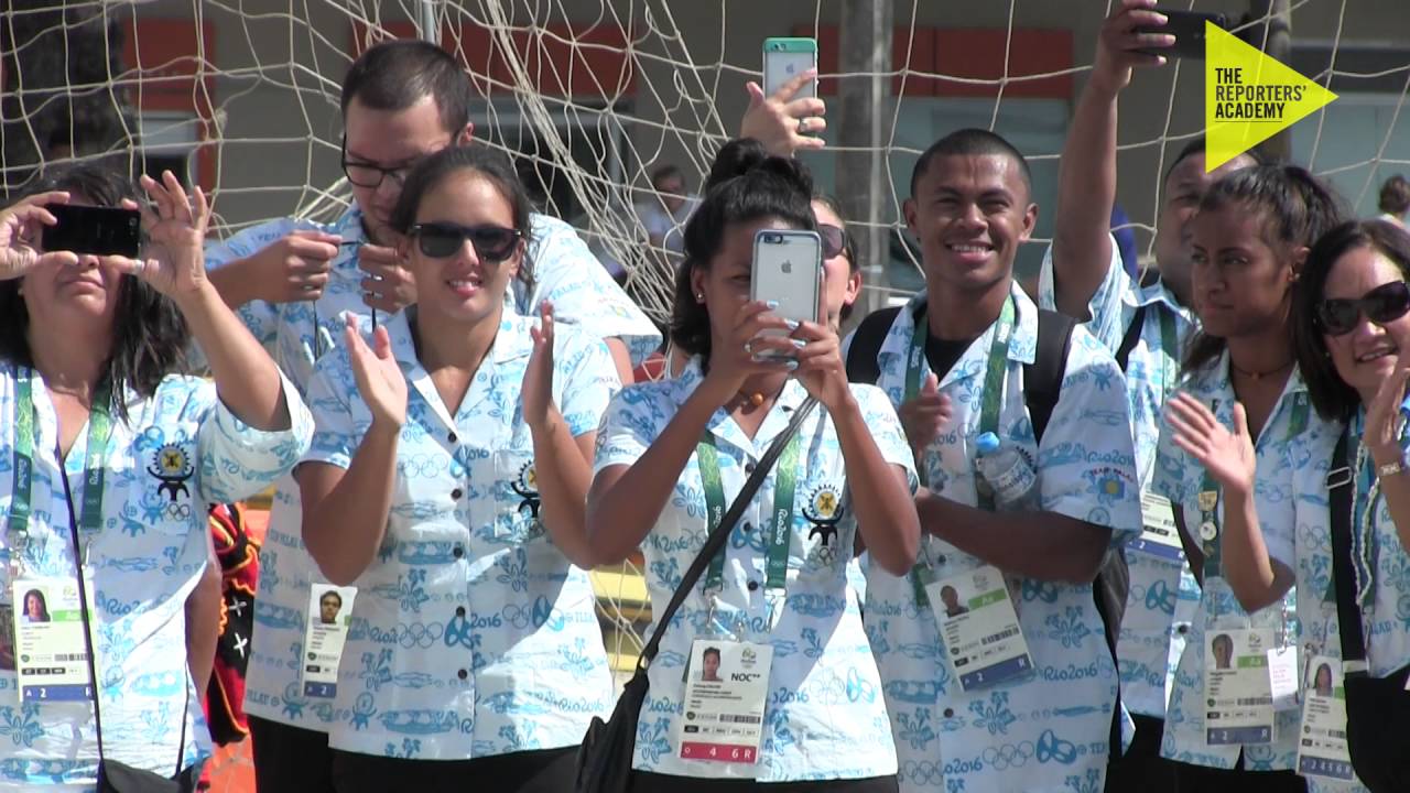 Oceania National Olympic Committees - Raise Flags in Rio - YouTube