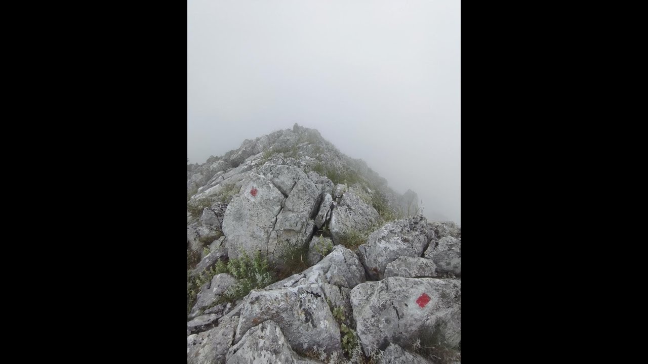 Kithairon mount ridge with foggy weather - Greece - YouTube