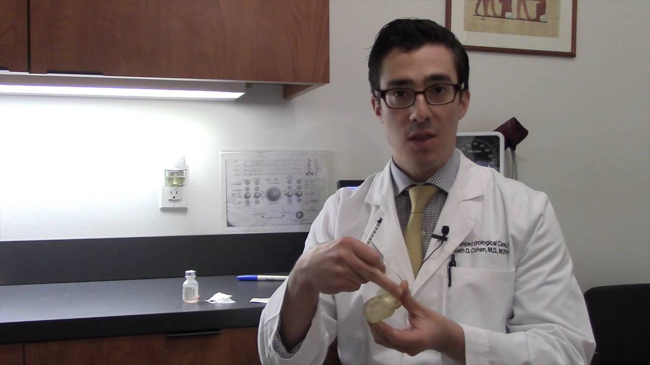 Penile Injections - YouTube