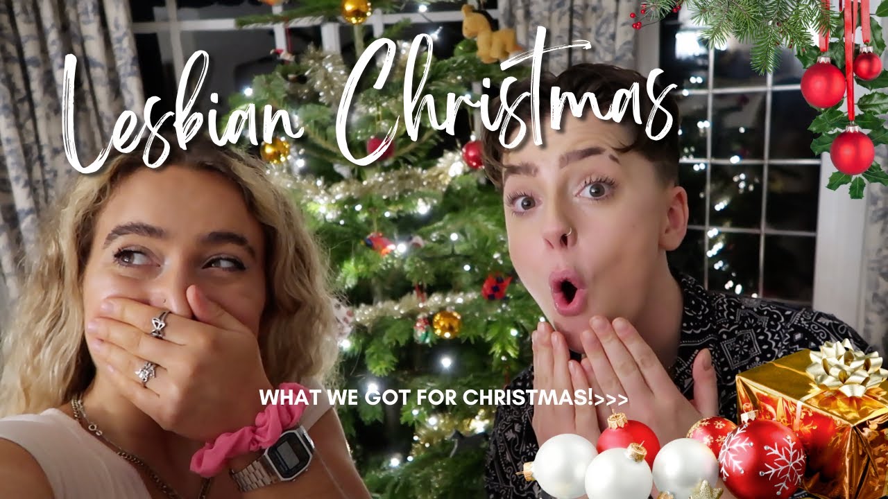 Our First Christmas Together Christmas Day Vlog Lesbian Couple Ft