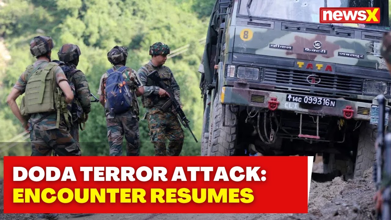 Doda Terror Attack Updates | Encounter Resumes In Desa Area Of Doda ...
