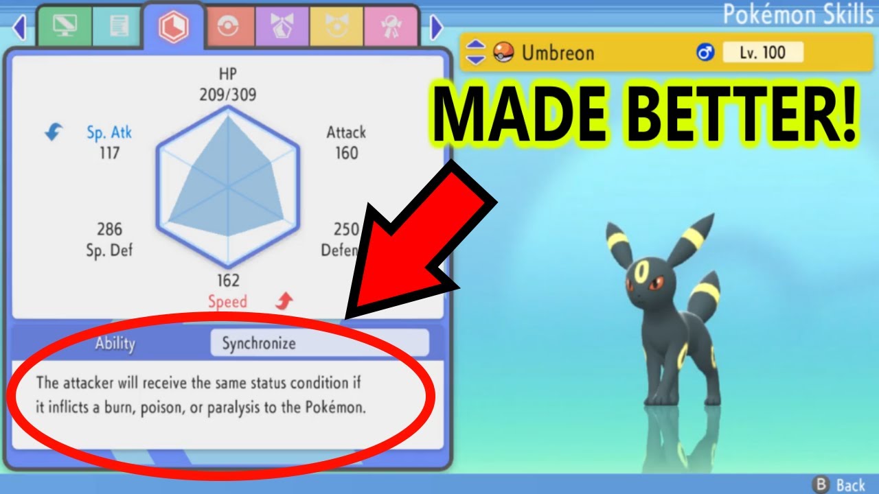 Synchronize In Brilliant Diamond And Shining Pearl Is Better Than Ever ...