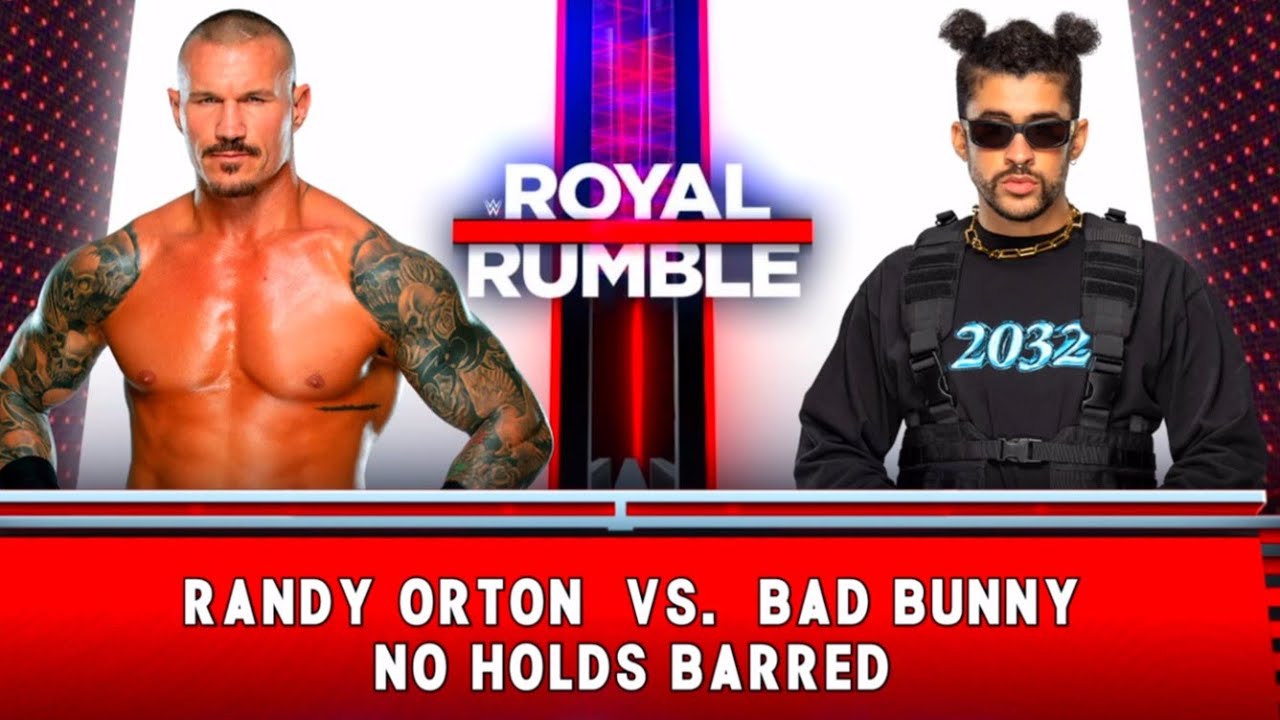 WWE 2K23 | Randy Orton vs. Bad Bunny - No Holds Barred Match Gameplay ...