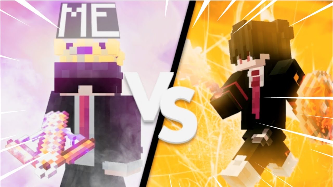 @NizGamer VS @SenpaiSpider Minecraft PVP Match || Senpai Challanged Niz ...