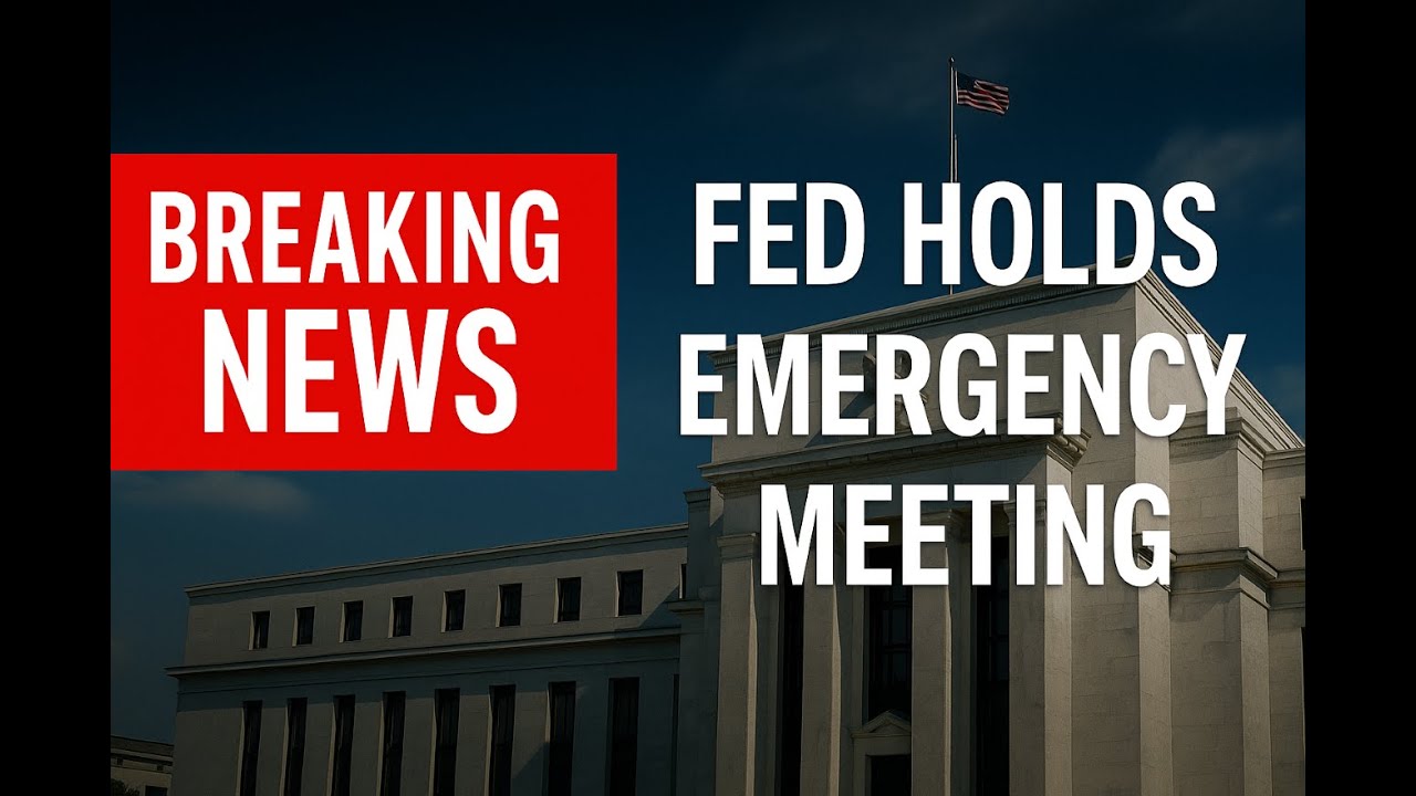 Breaking News: Federal Reserve Holds Emergency Meeting — Is a Liquidity ...