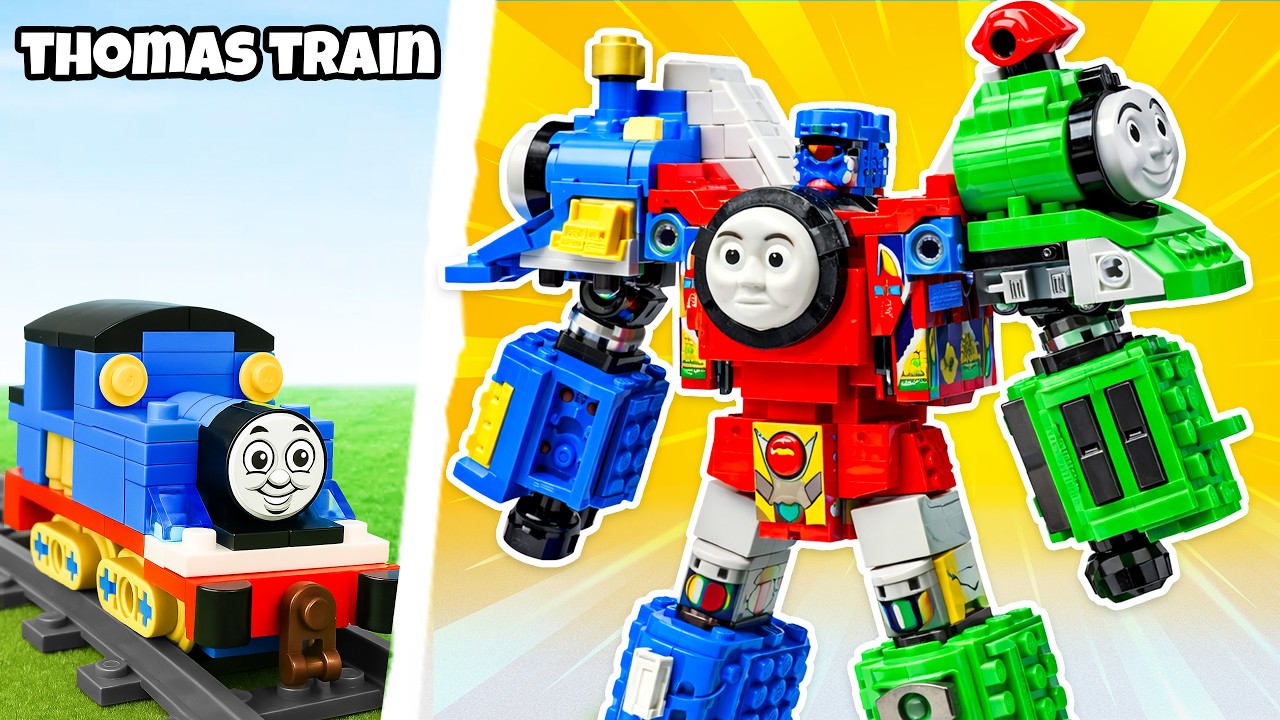 LEGO Thomas the Train Transformer Mech | Bricks UP - YouTube
