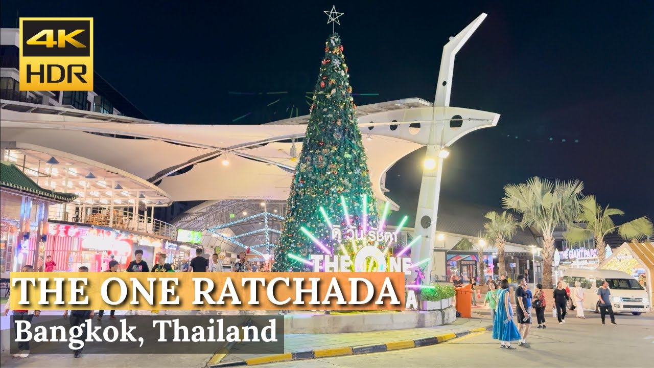 [BANGKOK] The One Ratchada Night Market "Exploring Night Market ...