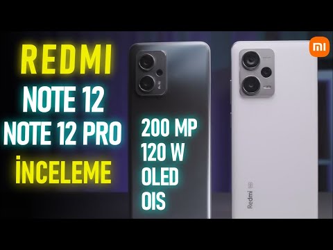 Redmi NOTE 12 ve NOTE 12 PRO İnceleme / Özellikleri Çok İyi !! - YouTube