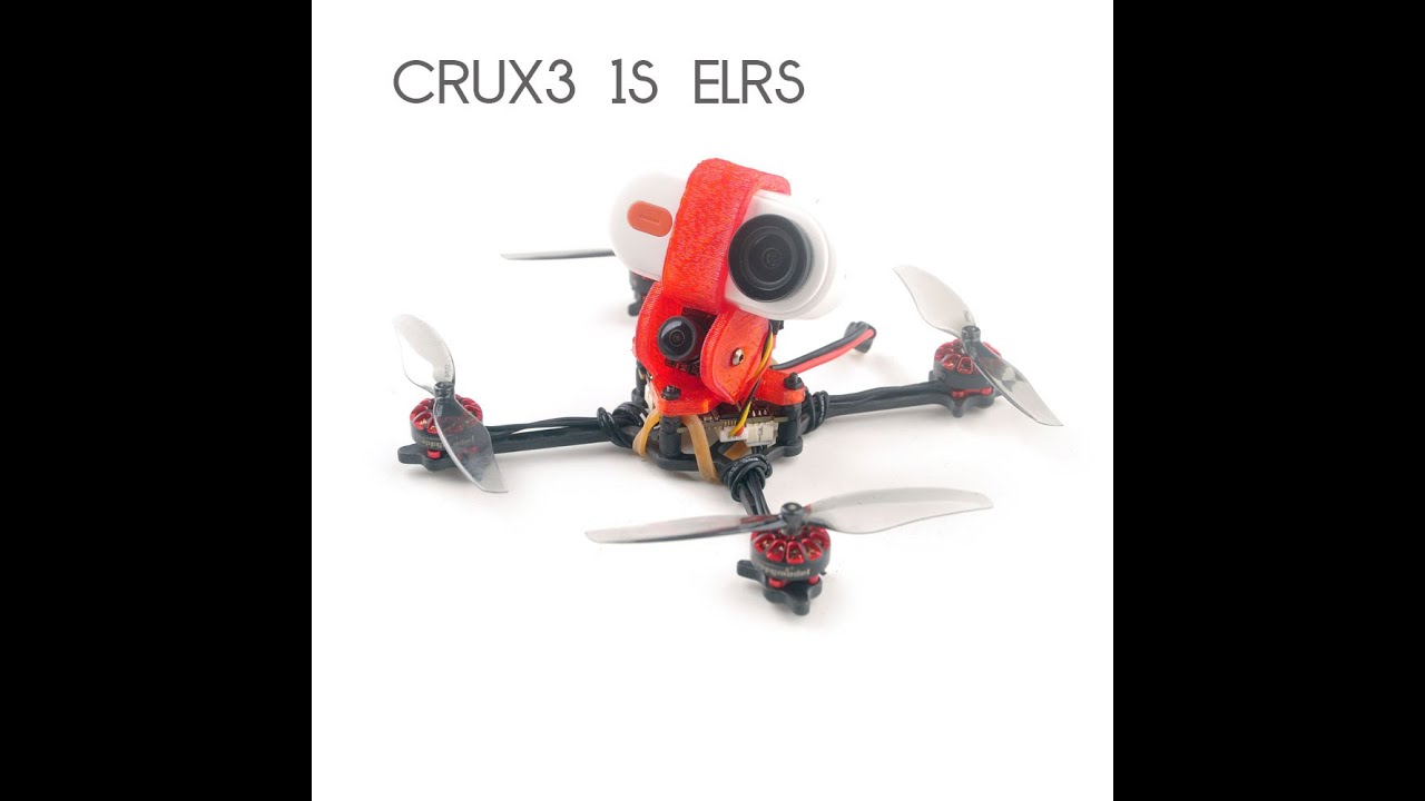 #Crux3 1S 3inch ELRS FPV Racing Drone test video with #CaddxFPV Peanut ...