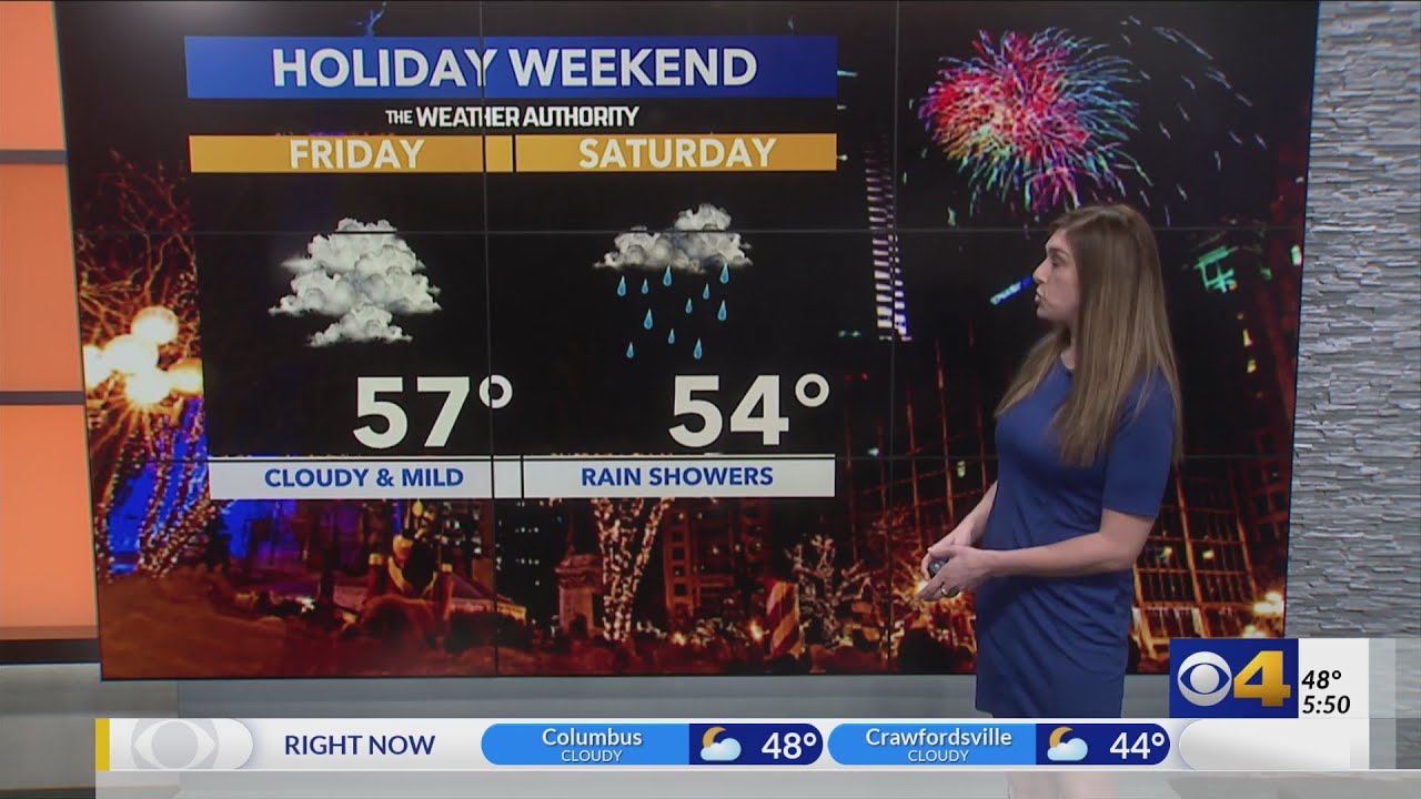 Meteorologist Alyssa Andrews Weather Indianapolis - CBS4 News at 5 ...