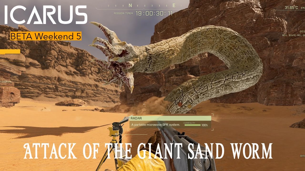 Icarus Game Play Episode 15 | Attack of the Giant Sand Worm | Who lives ...