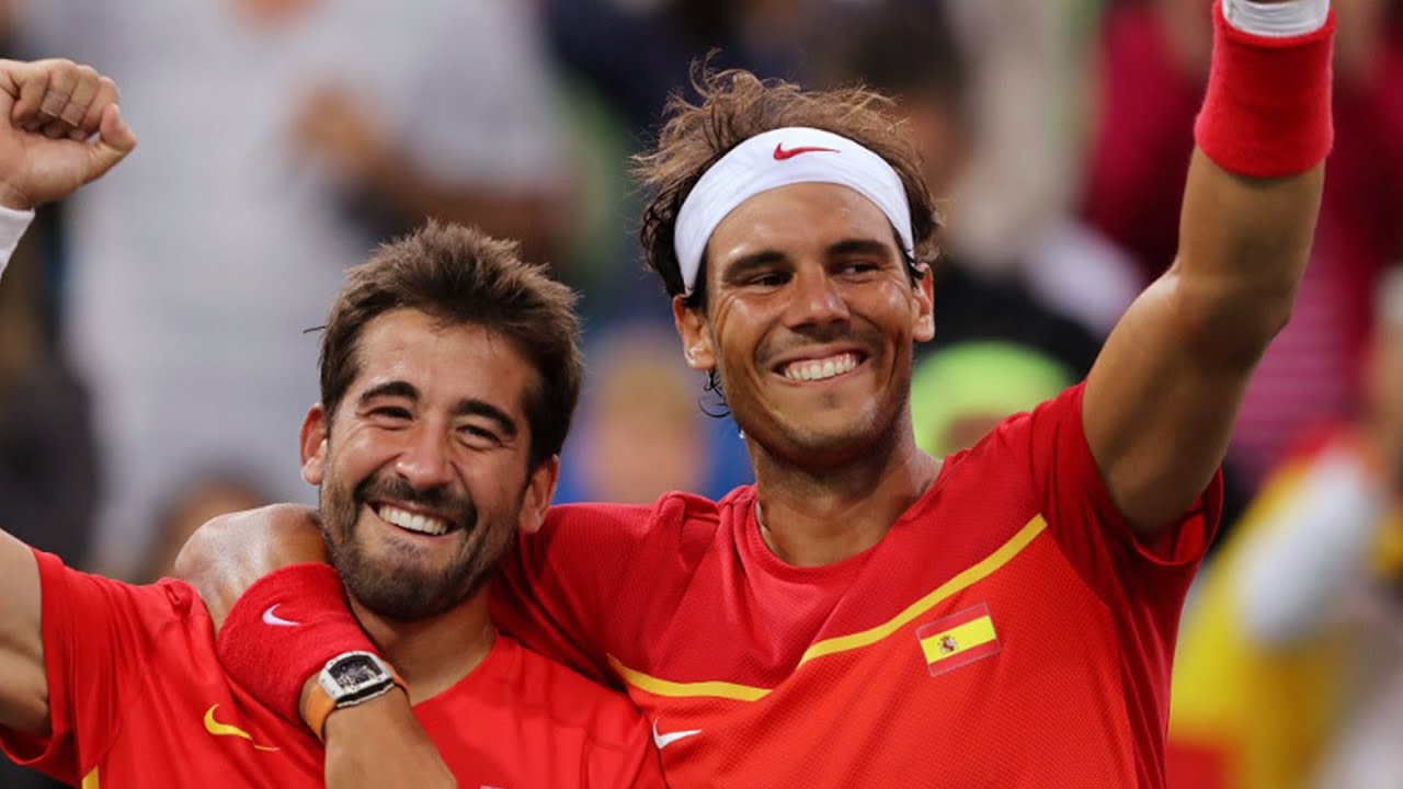 Rafael Nadal and Marc Lopez Win Men's Doubles Gold at Rio Olympics 2016 ...