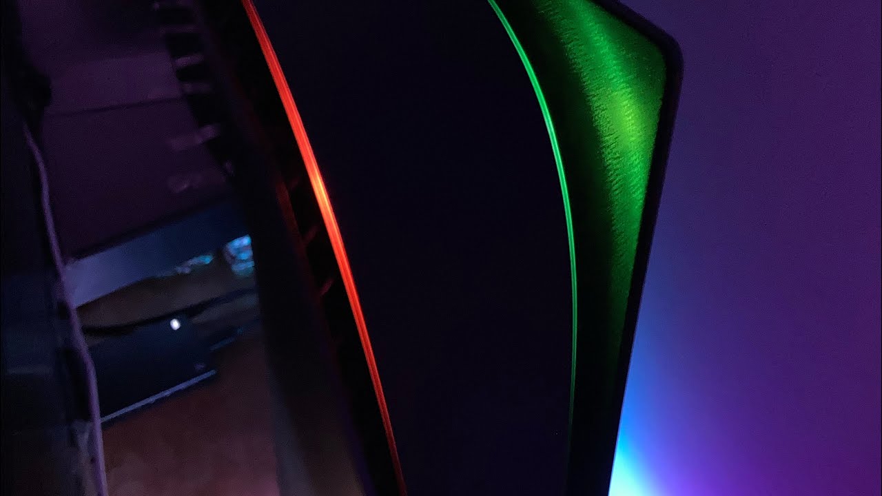 How to apply the Dbrand Light Strips to your PS5. - YouTube