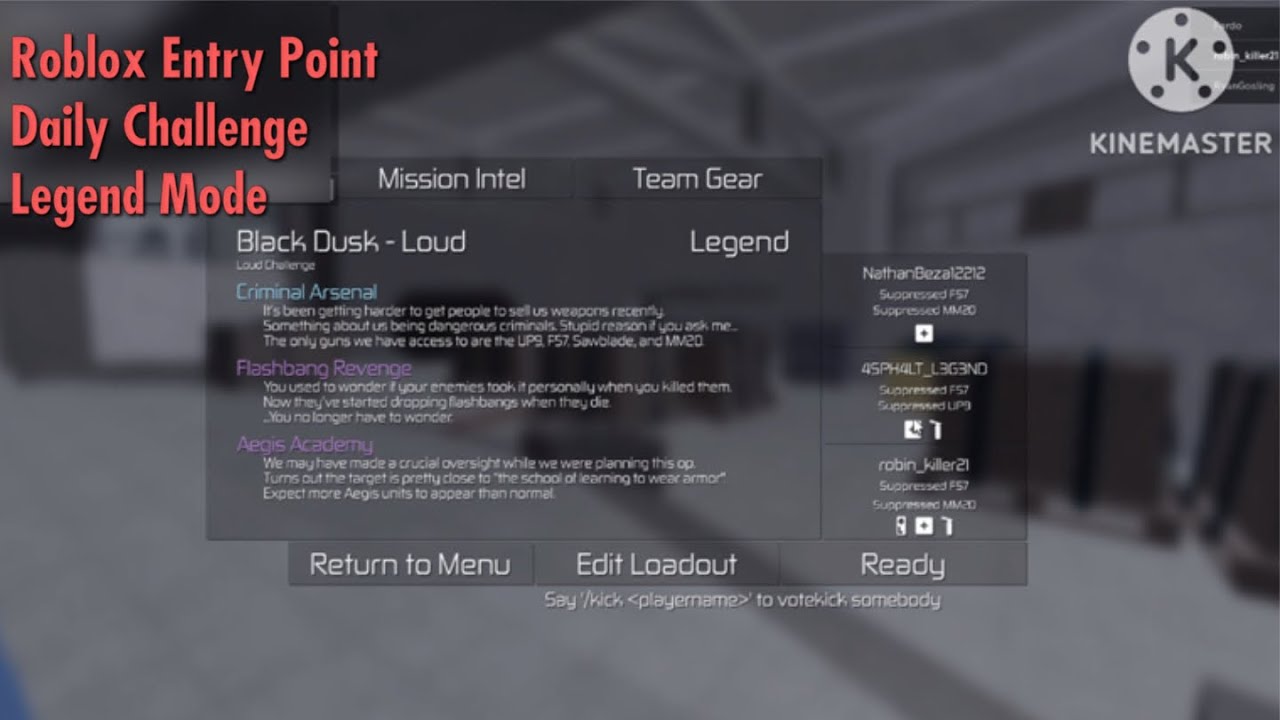 Roblox Entry Point Daily Challenge | Legend Difficulty | 30-05-23 - YouTube