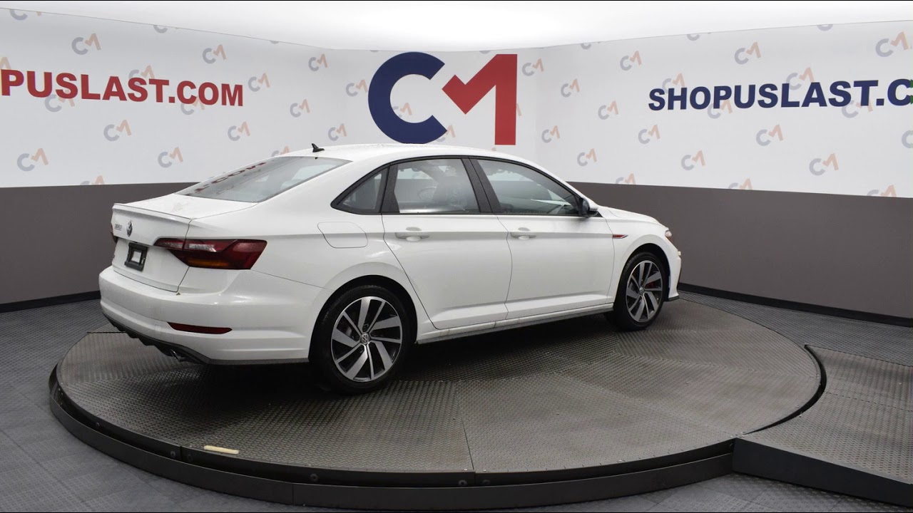 2019 White Volkswagen Jetta GLI 4D Sedan #V2910 - YouTube