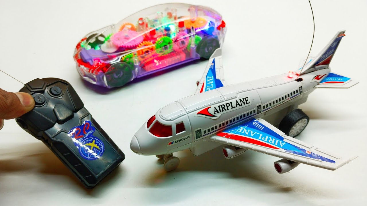 3D Lights Mini Airbus and Remote Control Car | Rc Helicopter | Airbus ...