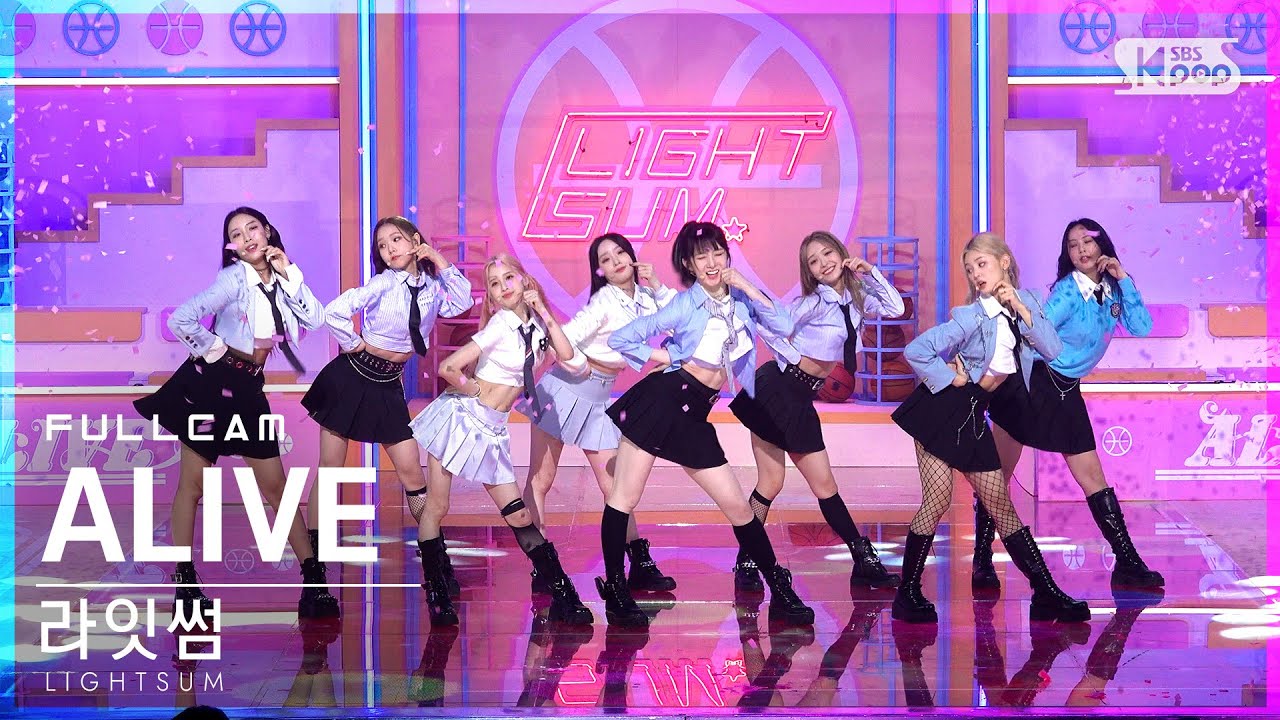 [안방1열 직캠4K] 라잇썸 'ALIVE' 풀캠 (LIGHTSUM Full Cam)│@SBS Inkigayo_2022.05.29 ...