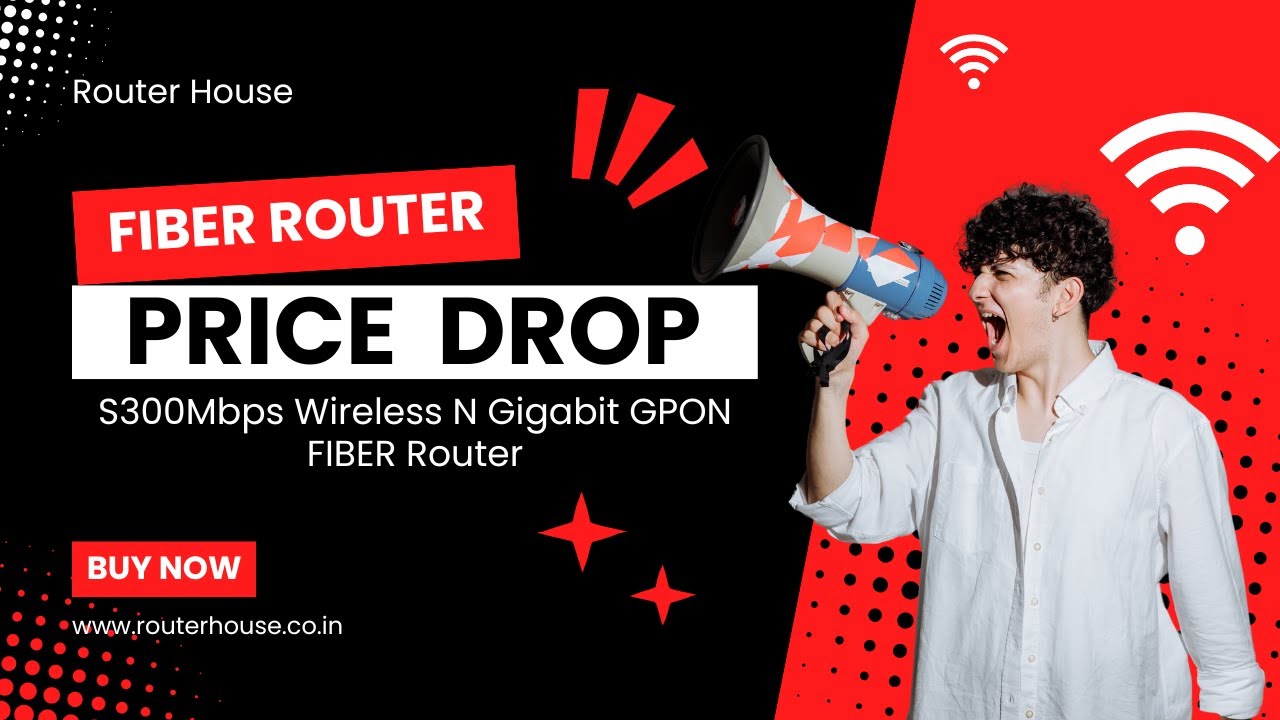 Best fiber router + wifi dual band || Best fiber router under 2000 ii ...