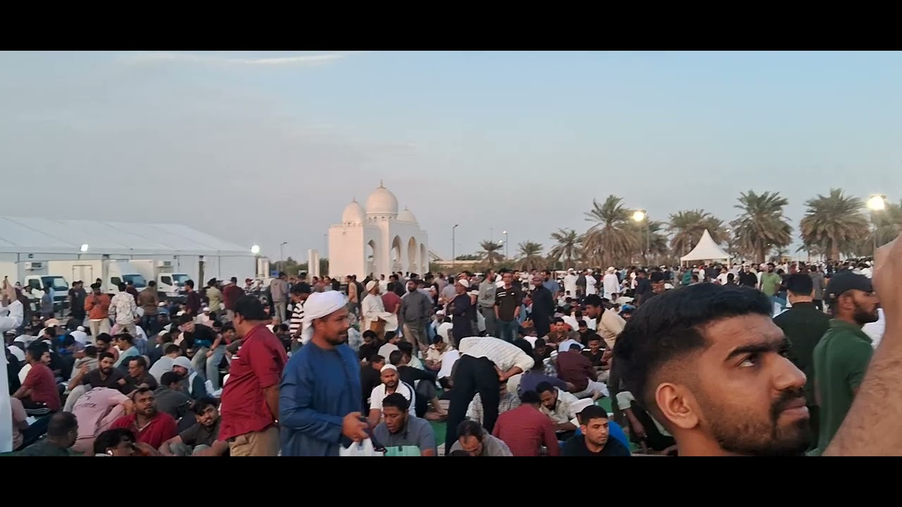 12 wa iftar Shaikh Zayed Masjid Abhu Dhabi Me hua alhamdulillah - YouTube