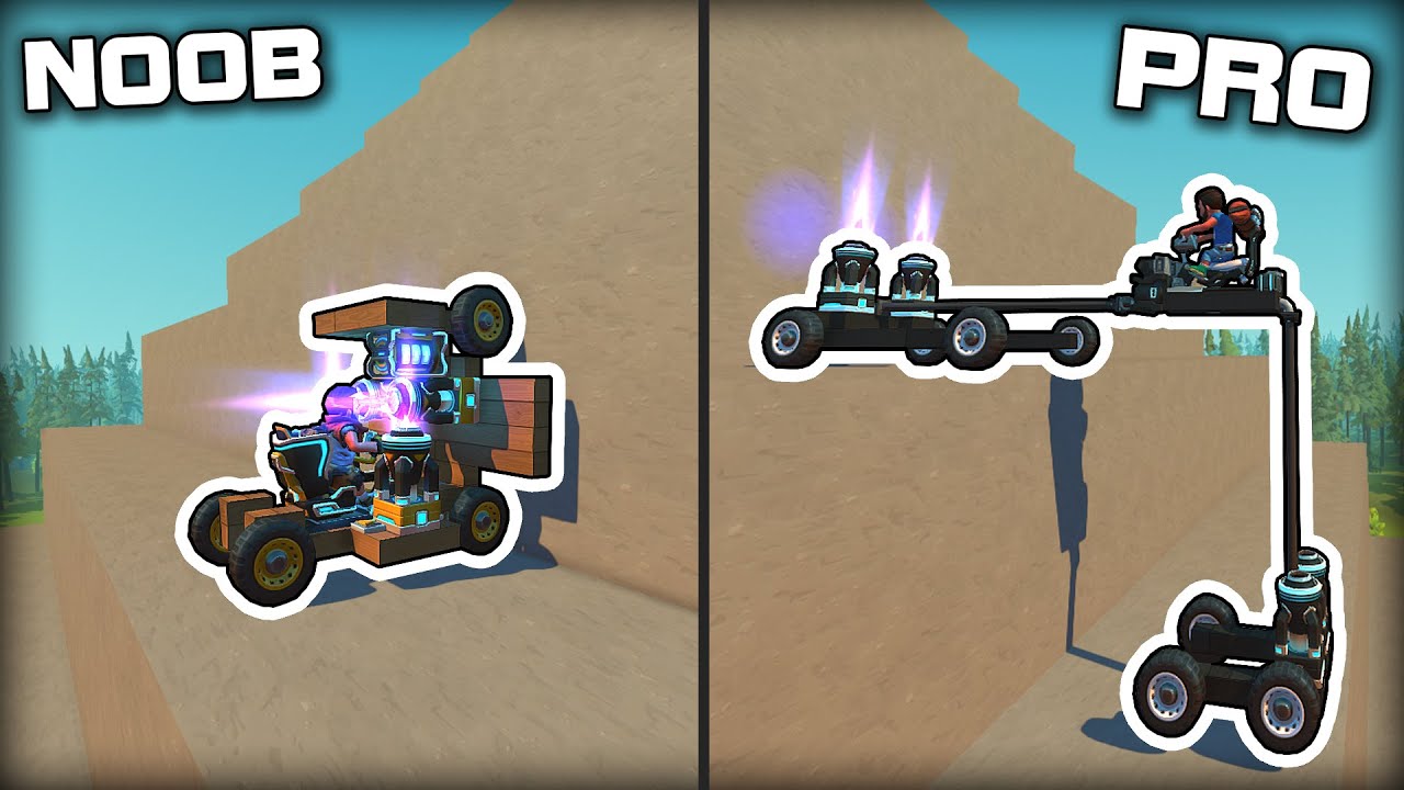 NOOB vs PRO: Stair Climbing Except I Automated It. (Scrap Mechanic ...