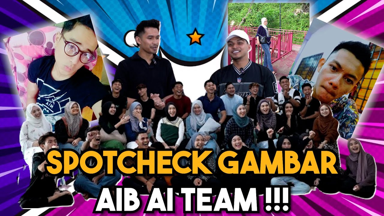 SPOTCHECK GAMBAR PERTAMA AI TEAM DI INSTAGRAM !!! MALUUU WOOO - YouTube