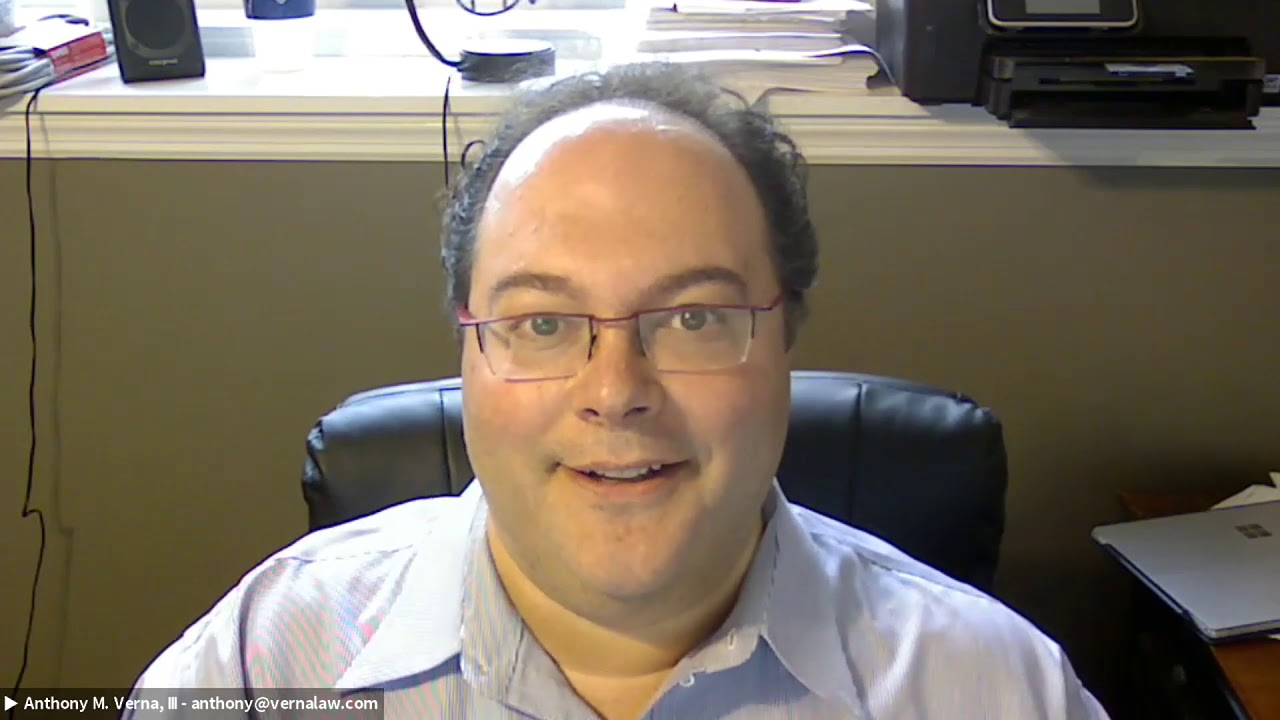 Anthony Verna - talking about copyrights - YouTube