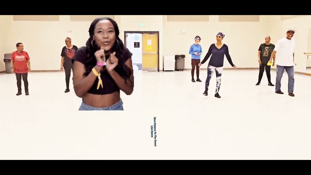 🤪More Bounce To The Ounce Line Dance🤪 (class snippet) - YouTube