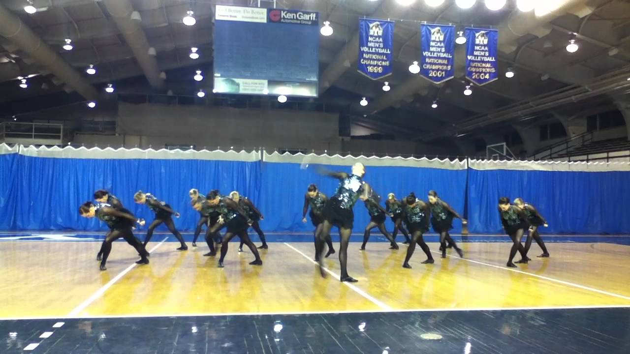 BYU Cougarettes Team Dance 2011 - YouTube