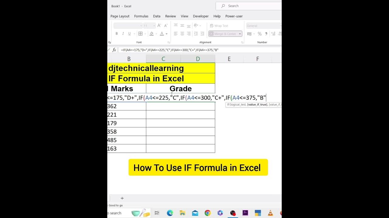 If Formula In Excel How To Use If Formula If Function In Excel If Ifformula Iffunction