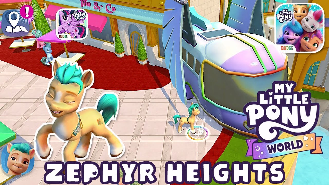 My Little Pony World - Zephyr Heights New Update Gameplay - YouTube
