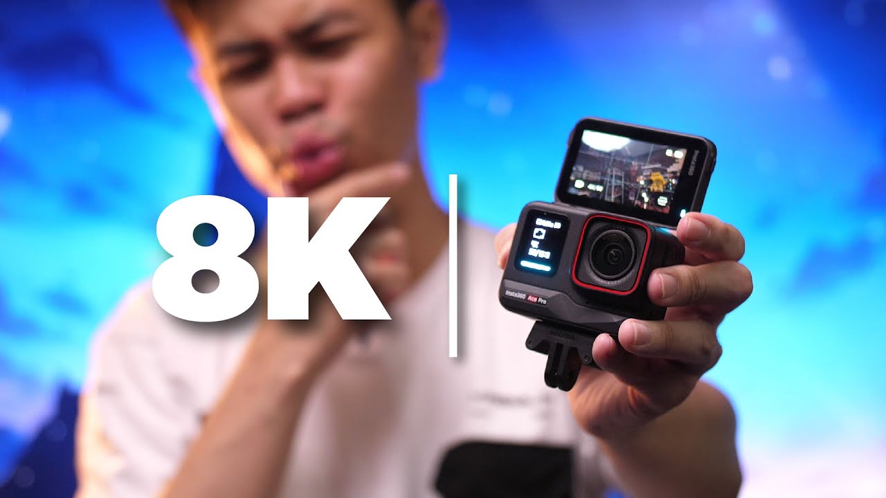 ACTION CAM 8K + AI | ACE PRO INSTA 360 - YouTube