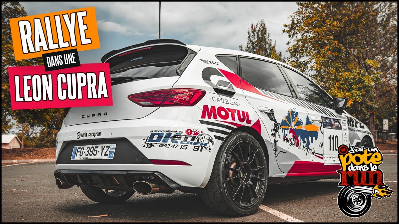 Il fait du Rallye en Leon CUPRA DSG🔥 il m'envoie en enfer ! 😱 # ...