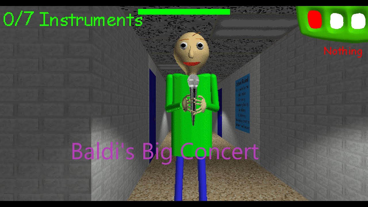 Baldi's Big Concert vs Baldi random games - YouTube