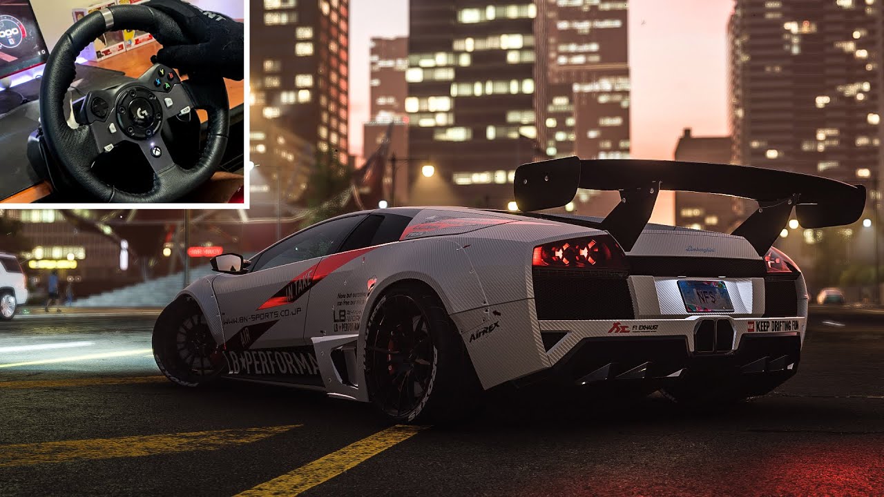 Lamborghini Murciélago LP 670 | Logitech G920 Gameplay | NFS Unbound ...